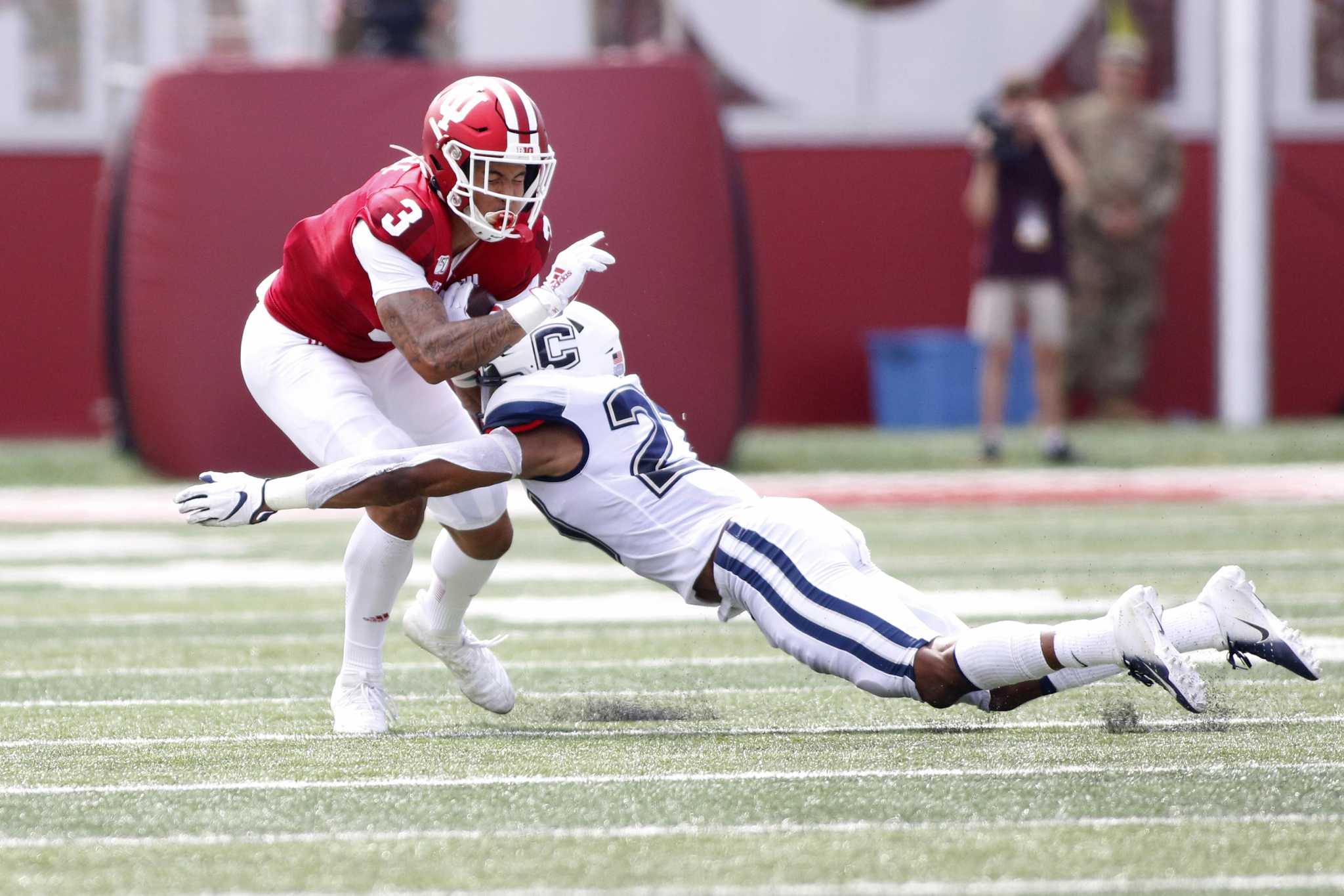 Stamford’s Omar Fortt feeling better, ready to ‘ball’ for UConn football