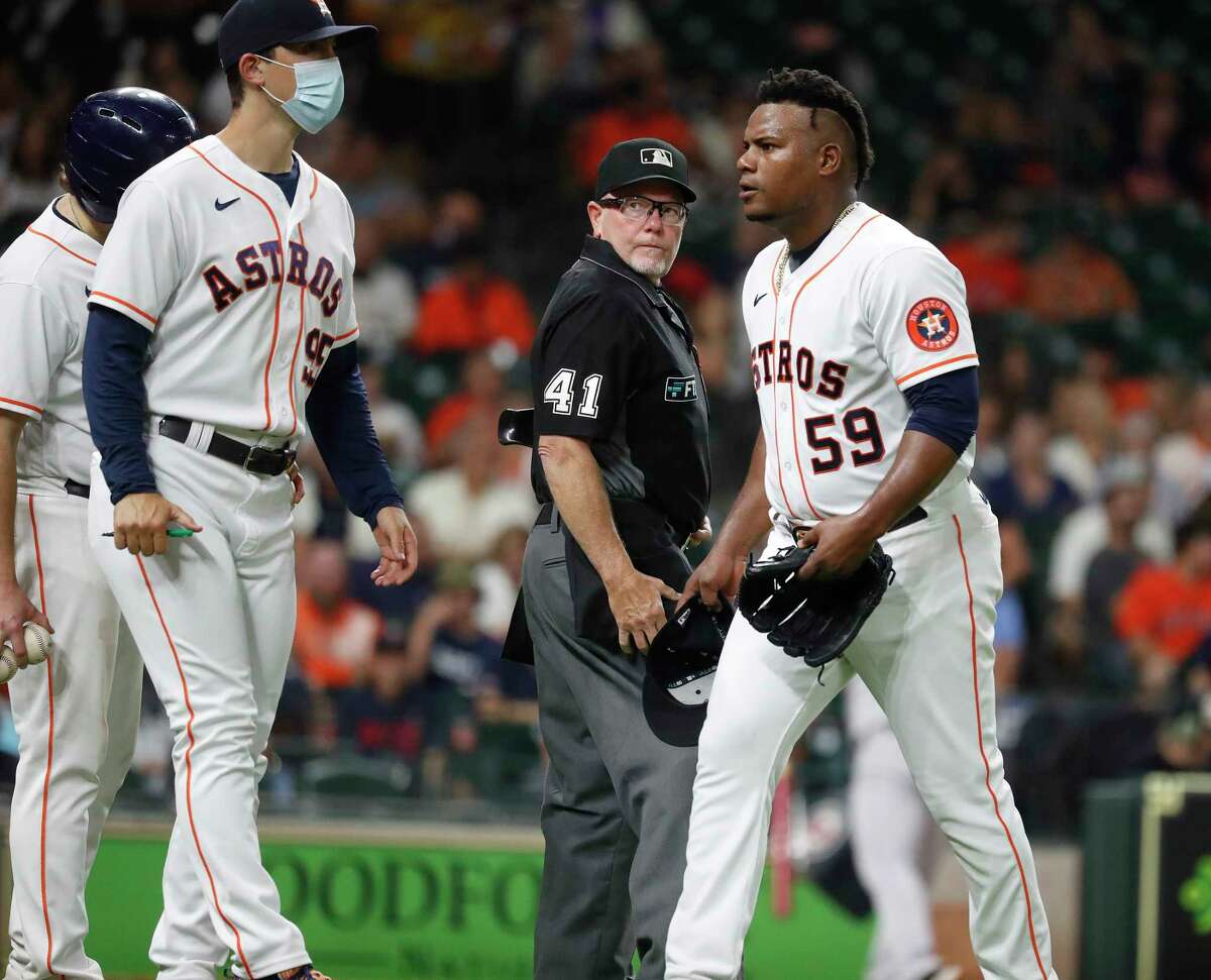 Astros insider: How Framber Valdez recovered from disastrous second inning