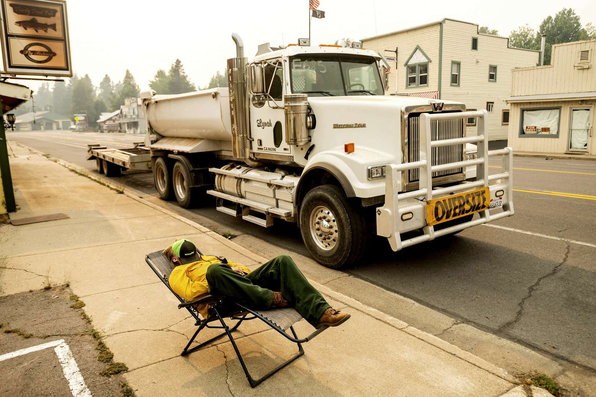 Glimmer of hope: Firefighters save a mountain town from Dixie Fire