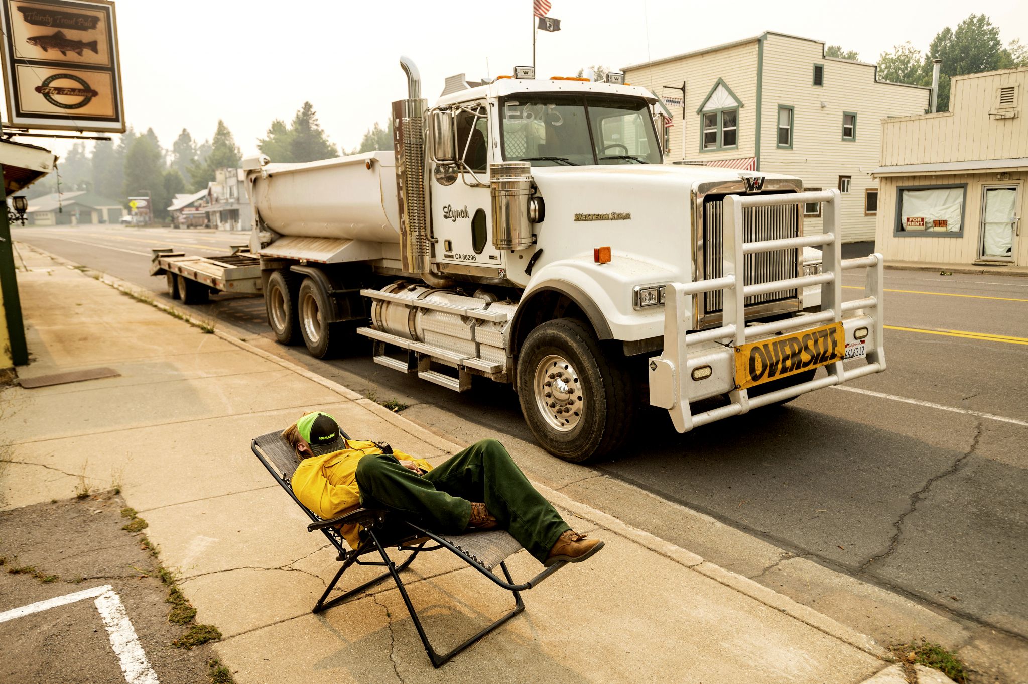 Glimmer of hope: Firefighters save a mountain town from Dixie Fire