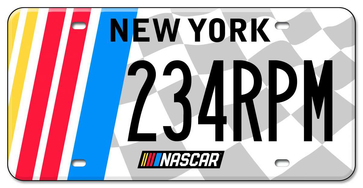 First look: New York's new NASCAR license plates