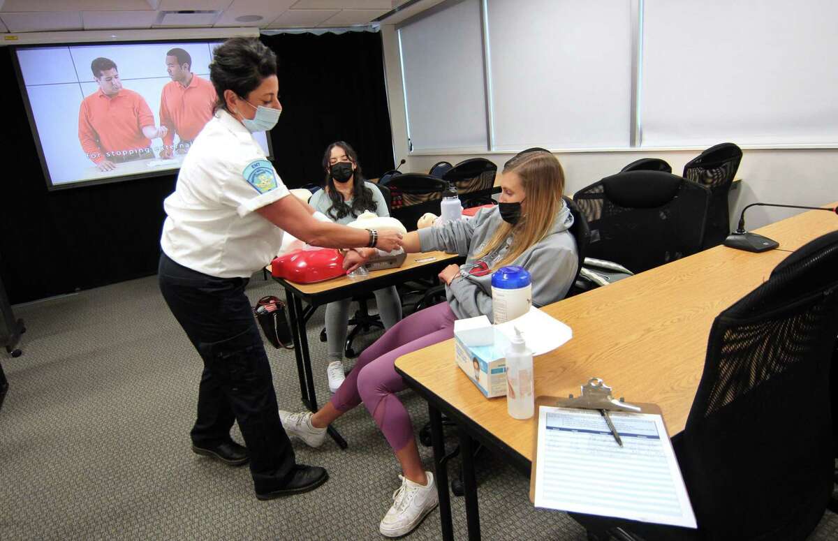 In photos: Greenwich residents learn lifesaving skills at GEMS