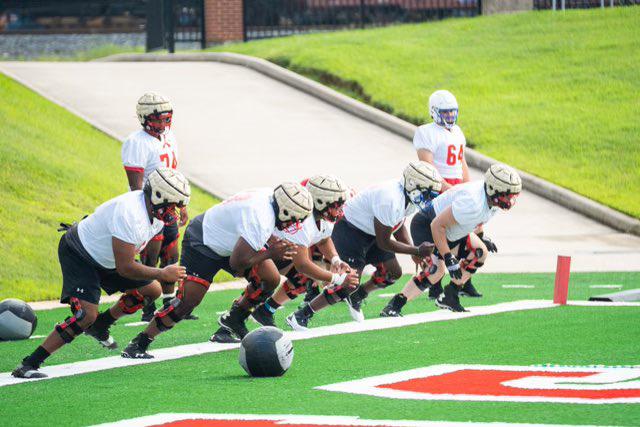 LU football loaded with position battles