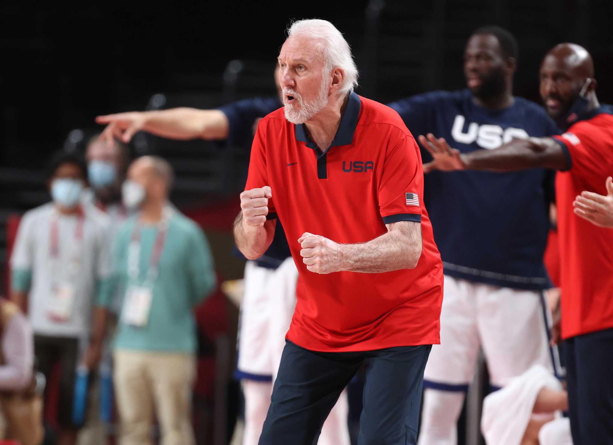 Video: Coach Popovich drops F-bomb in emotional Olympics victory speech