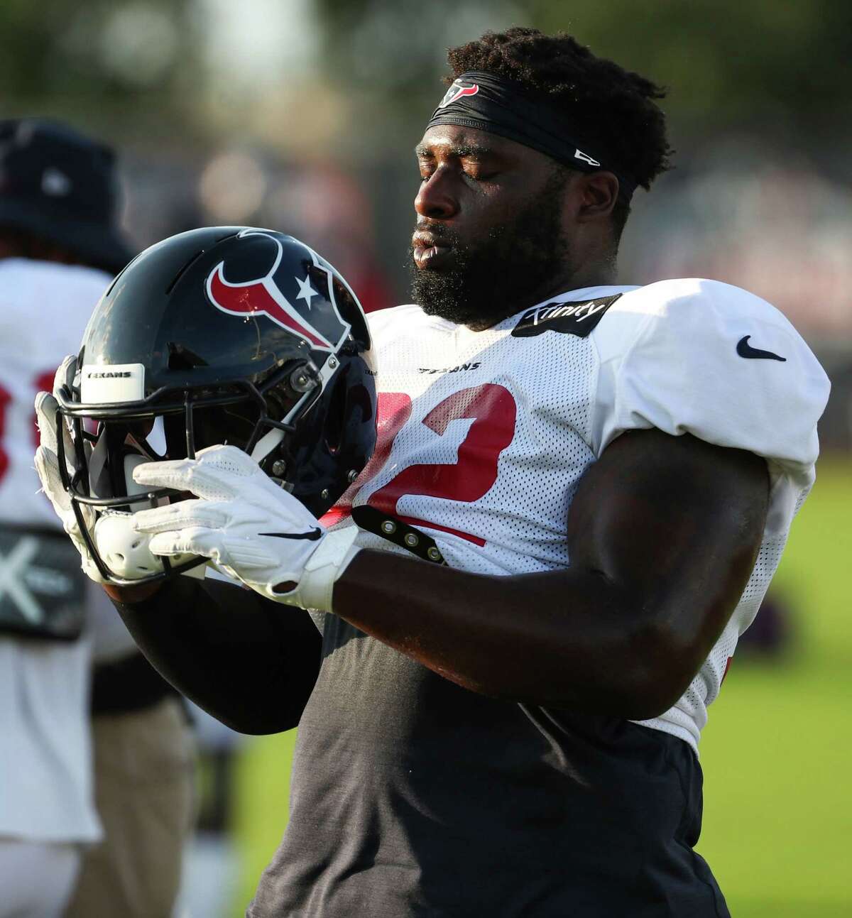 Texans tight end Pharaoh Brown impresses in Saturday's practice