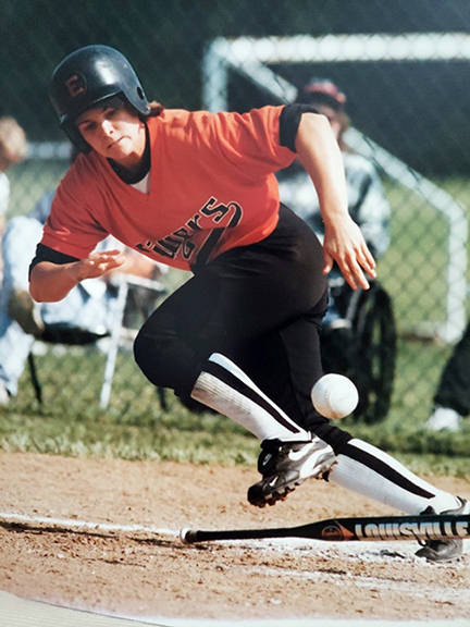 WHERE ARE THEY NOW?: Woosley was a leader in softball, basketball