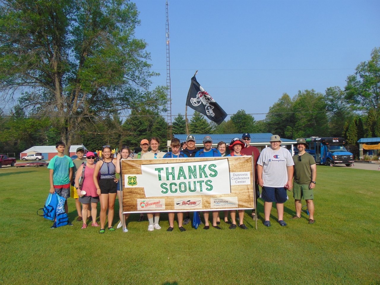 Tackling trash: Boy Scouts clean the Pere Marquette