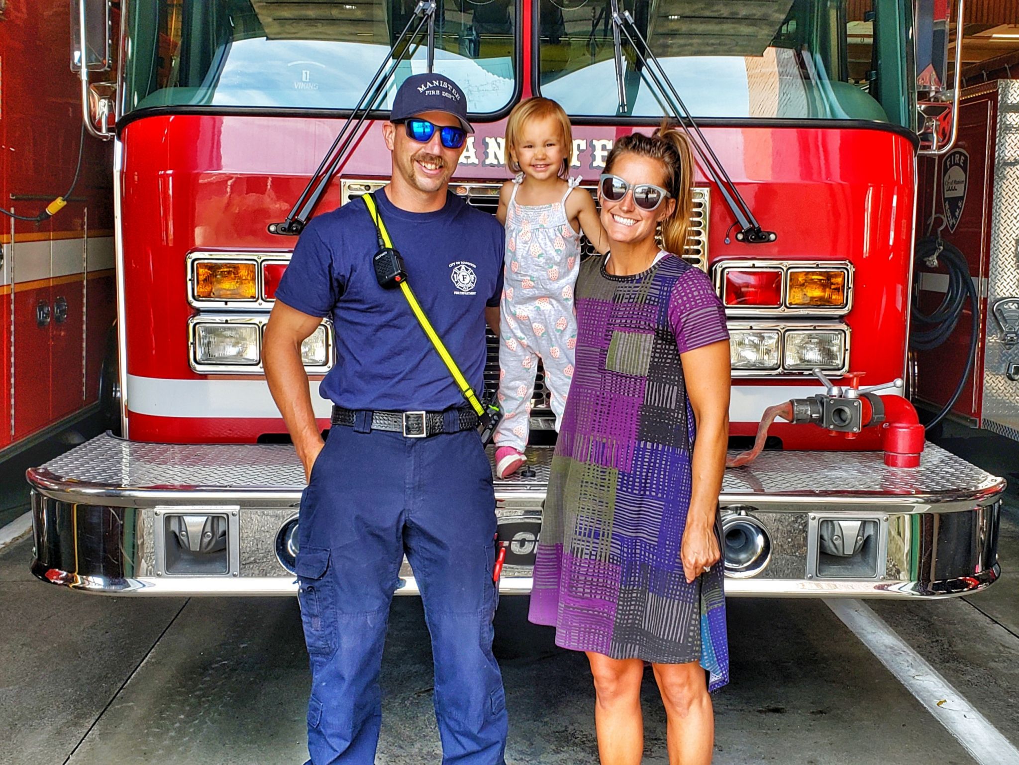 Meet the Manistee Fire Department’s newest firefighter-EMT