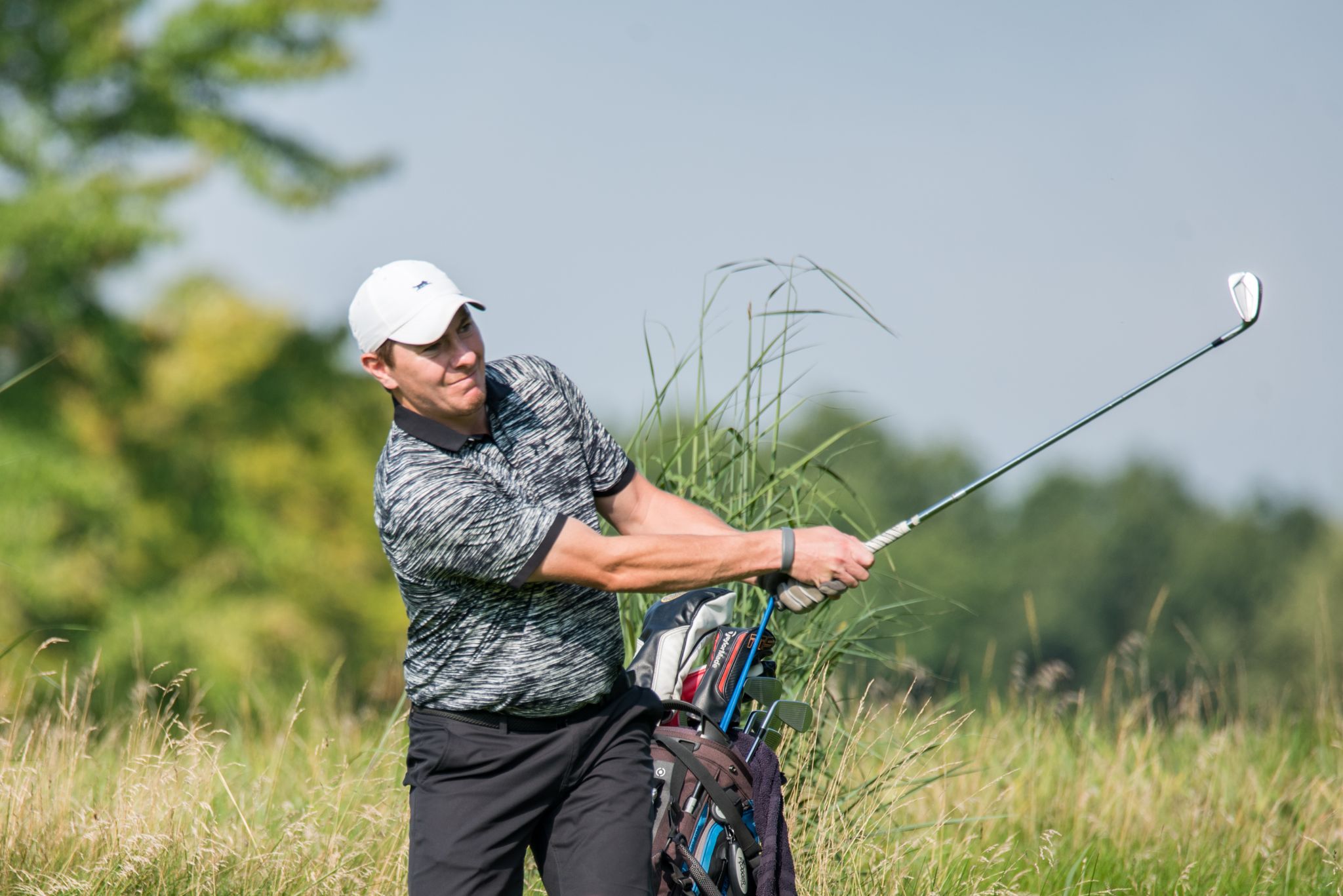 Former Siena basketball player shows off his golf game in State Am