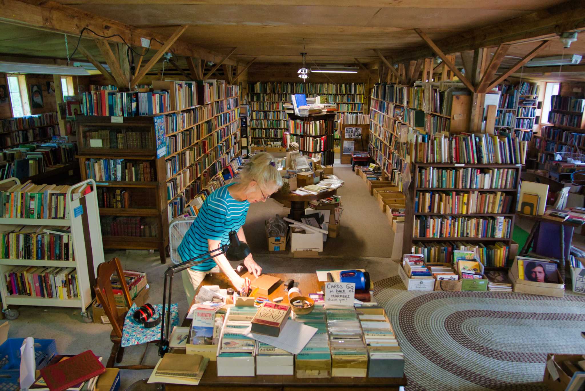Singular rural bookstore in Washington County on the market