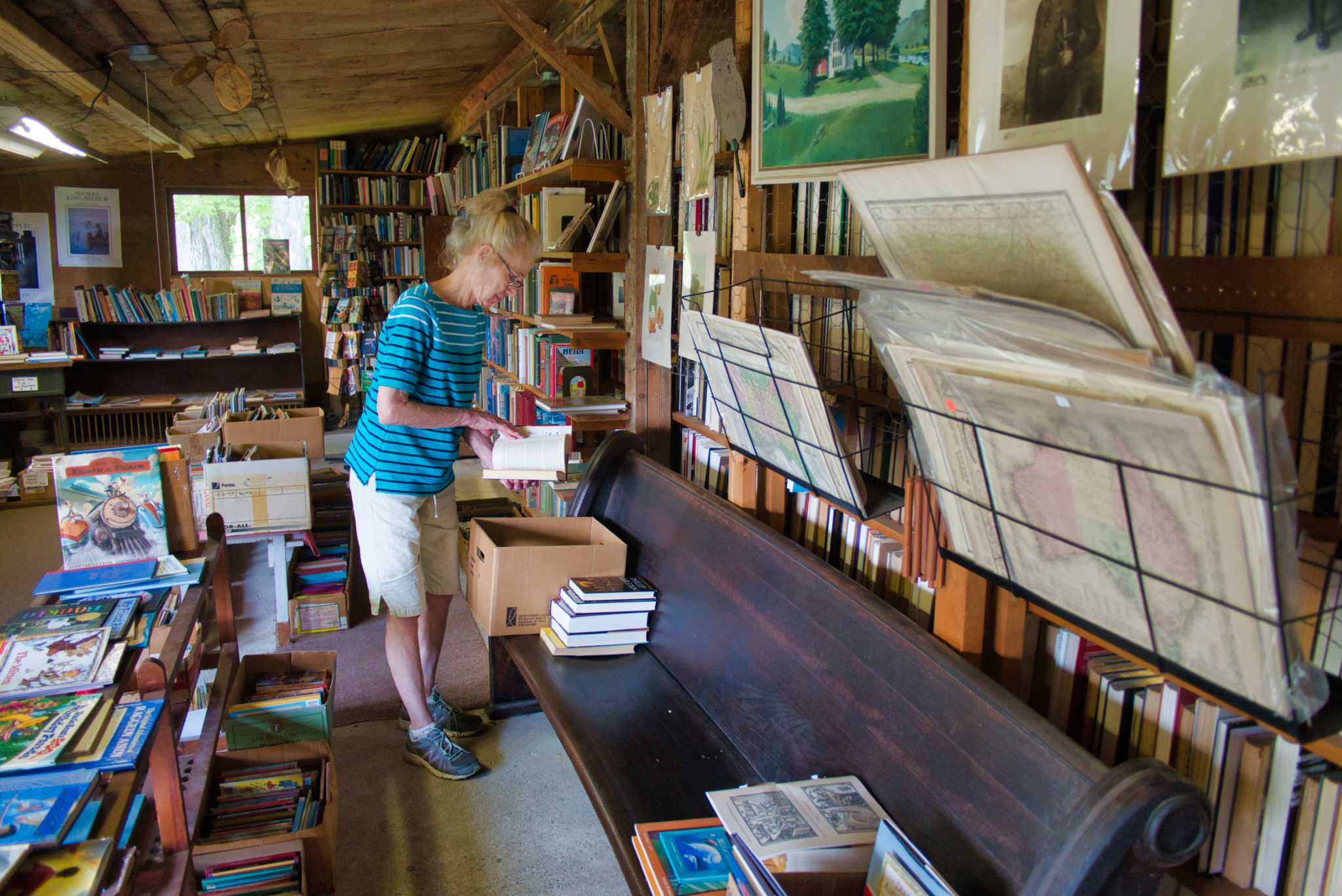 Singular rural bookstore in Washington County on the market