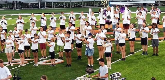 Photos: EHS marching band presents 2021 show Carnival Mystique
