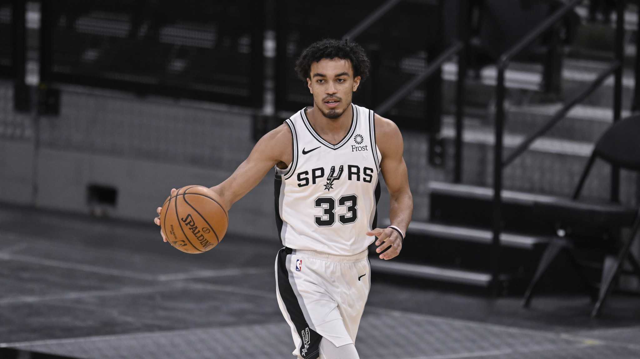 Spurs’ Tre Jones looks to improve outside shot