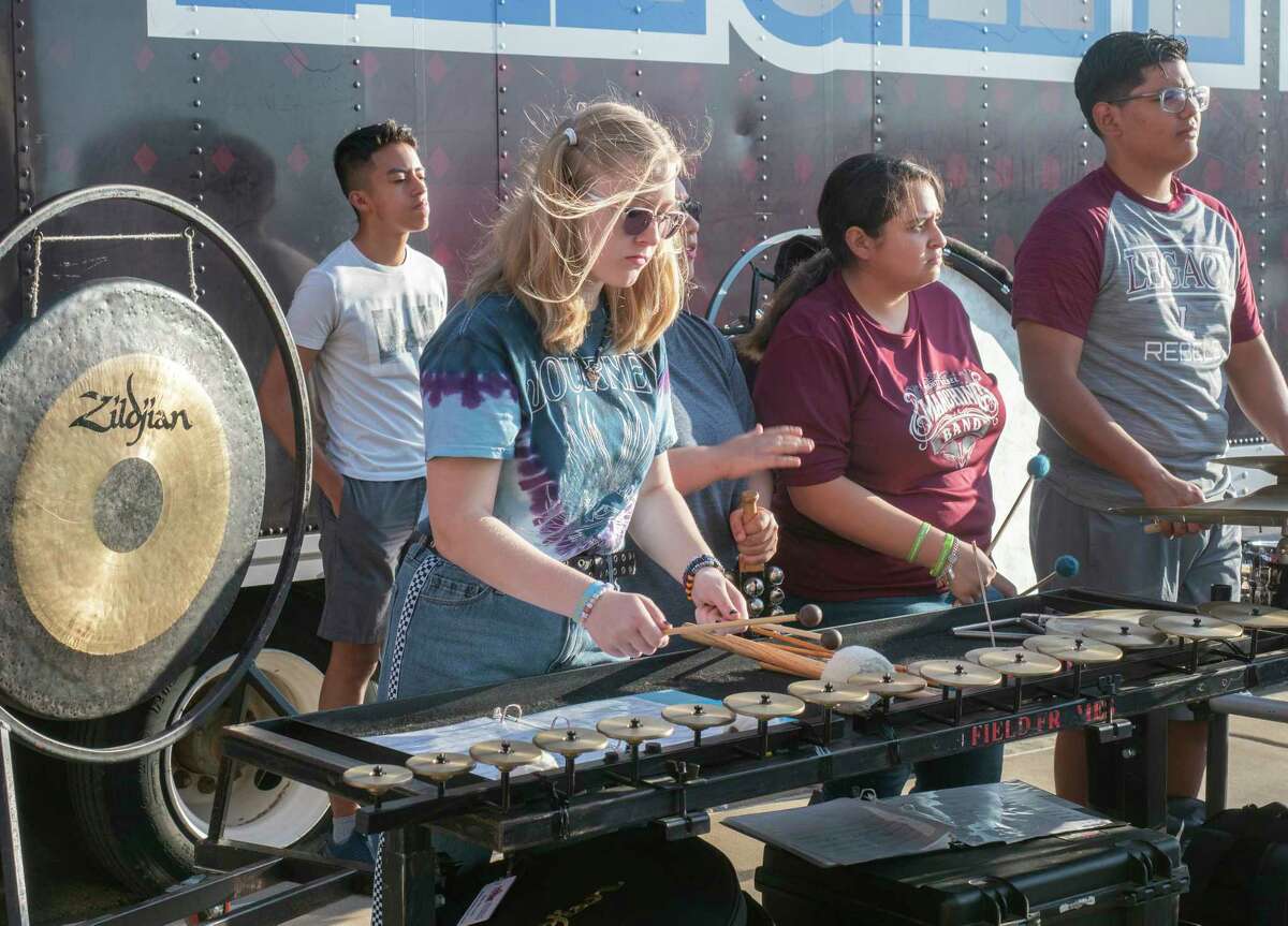 Photos: Legacy High School band practice
