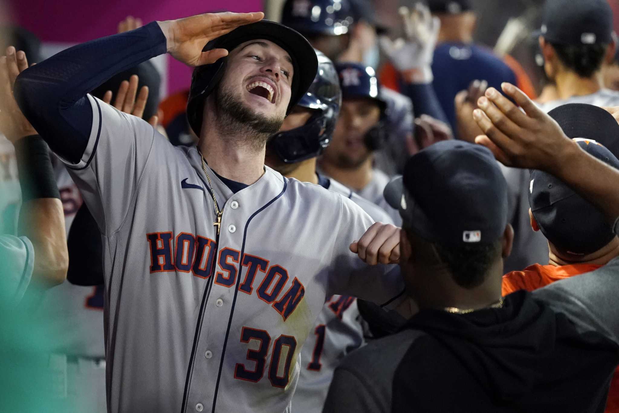 Aug. 13: Astros 4, Angels 1