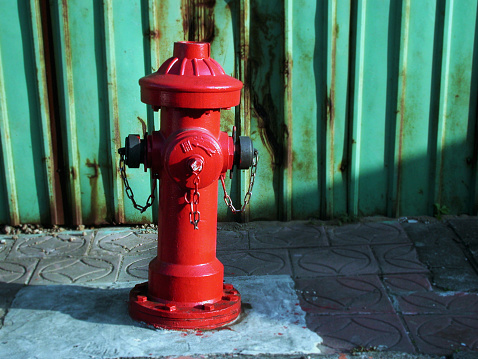 Virginia flushing rust from water system