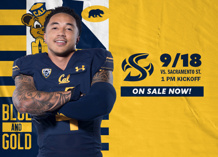 Enter for a chance to attend the Cal Football vs. Sacramento State Game