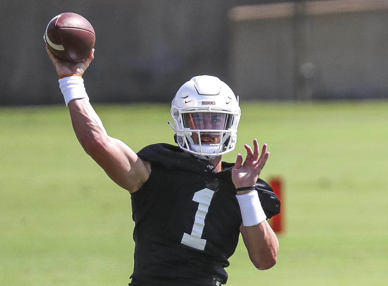 From the start, Texas QB Hudson Card showed star qualities