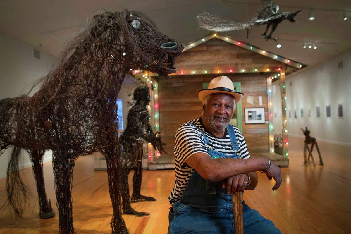 Jesse Lott, a towering figure in Houston art, dies at 80