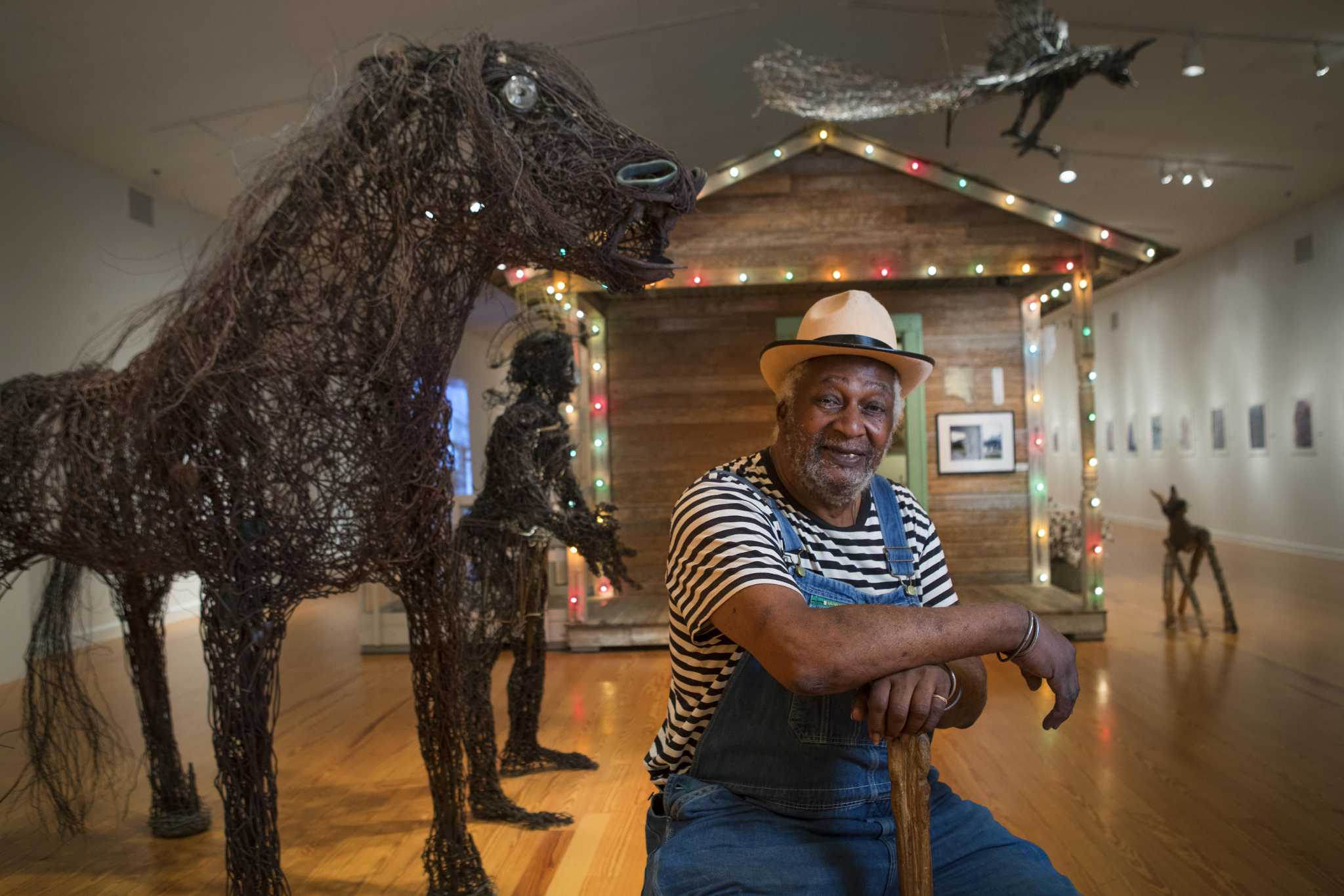 Jesse Lott, a towering figure in Houston art, dies at 80