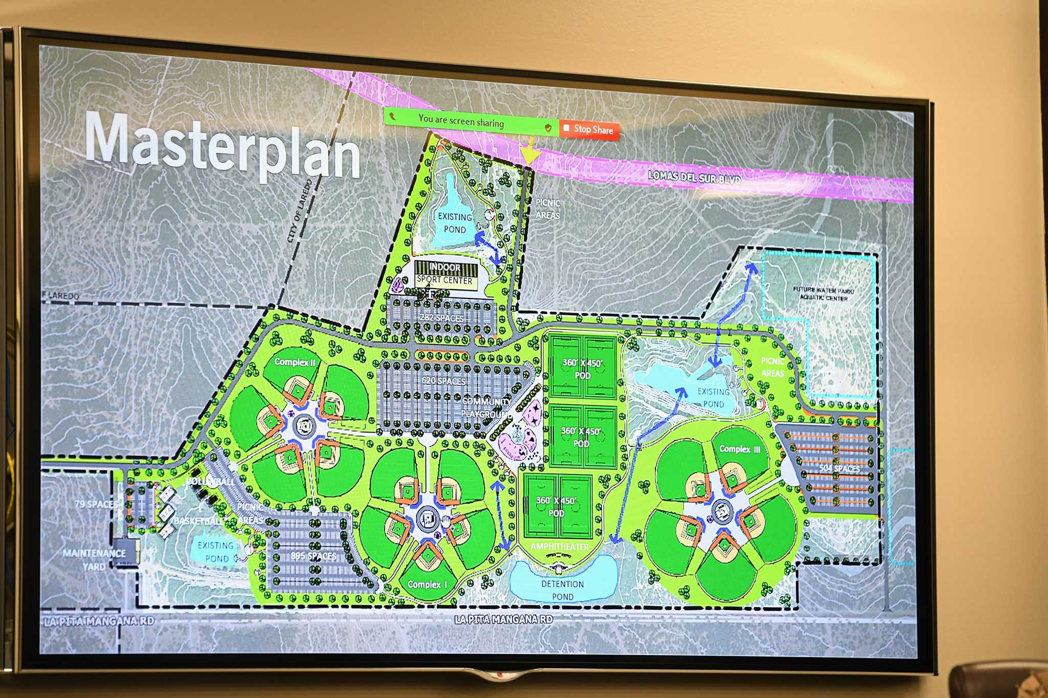 Master plan for south Laredo sports complex approved