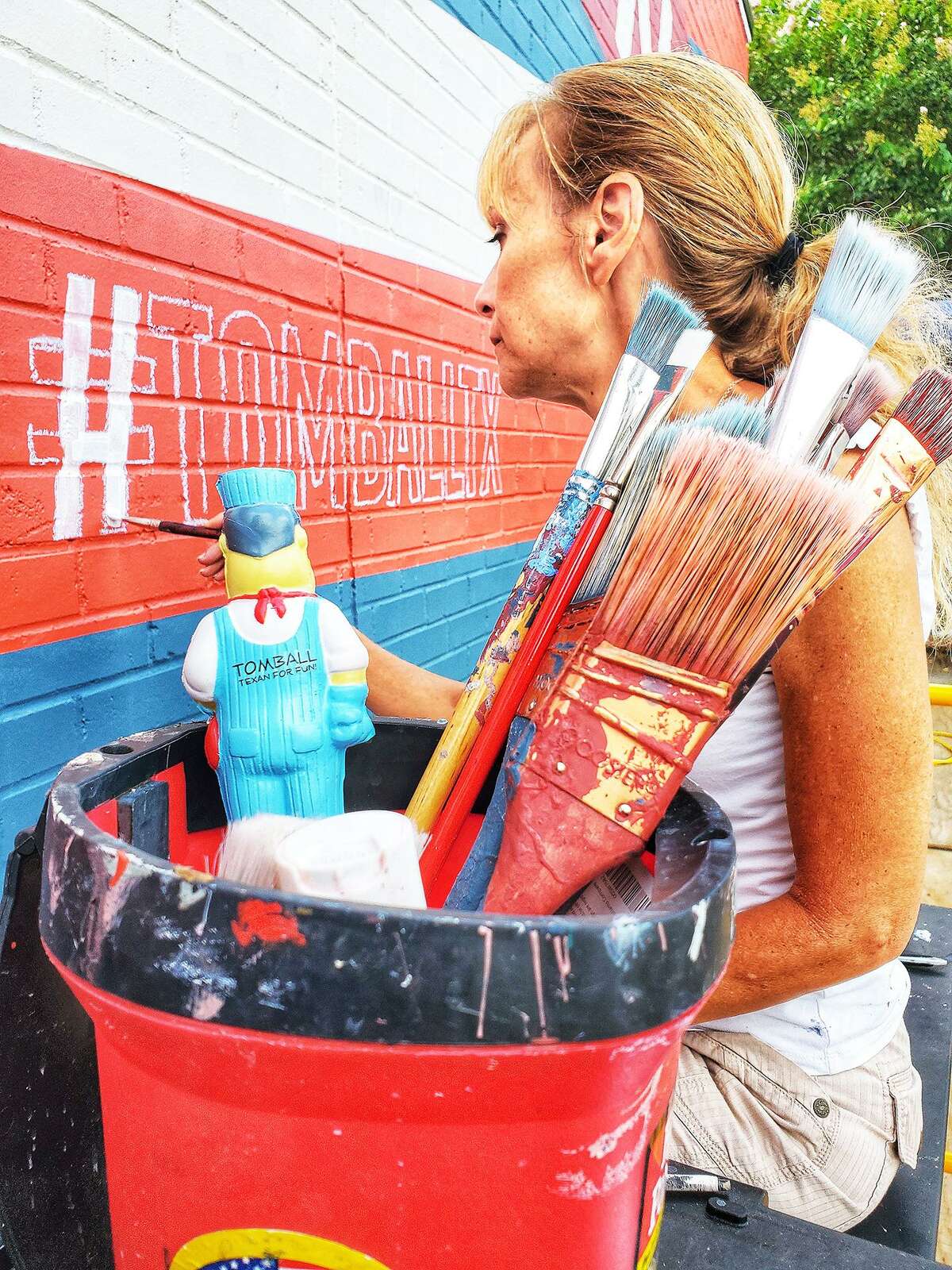 Tomball’s first mural art already gaining attention with locals