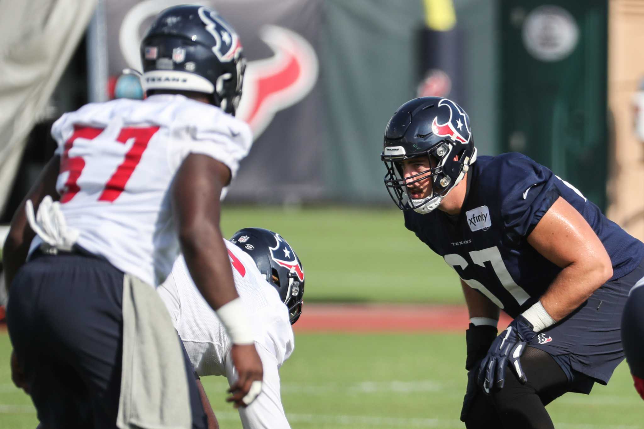 Texans activate tackle Charlie Heck, place LB Kevin Pierre-Louis on ...