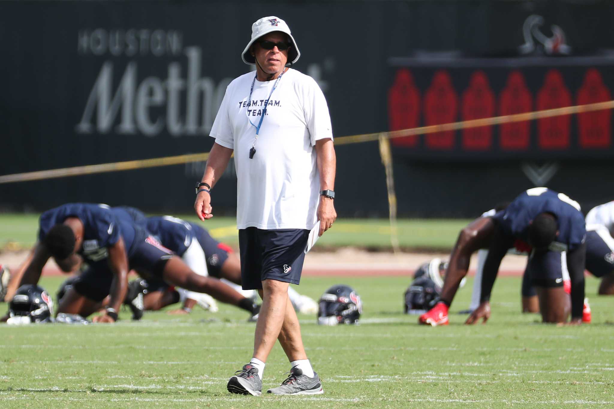 Texans talk about David Culley's first game action as NFL head coach