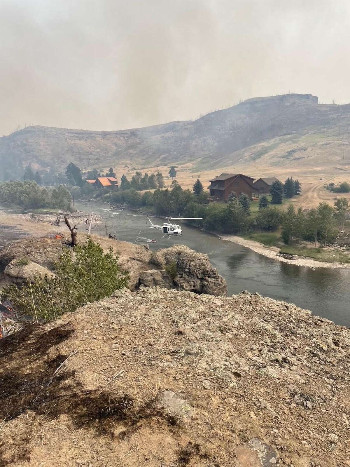 Westport deputy fire chief returns from fighting blazes in Minn., Mont.