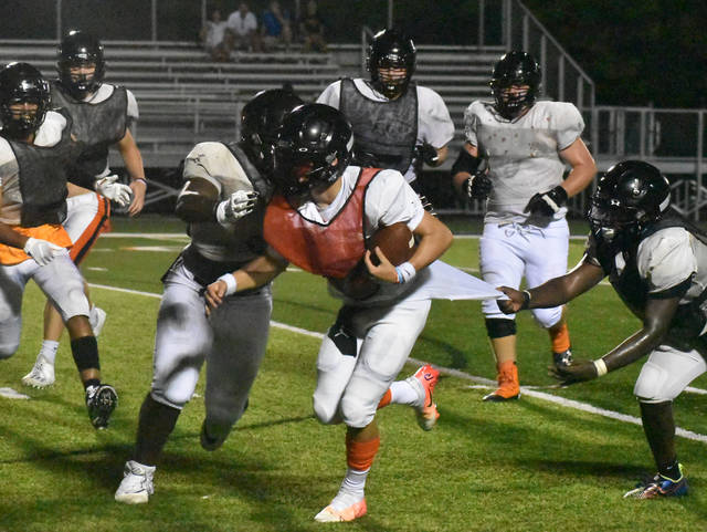 EHS football under the Friday night lights