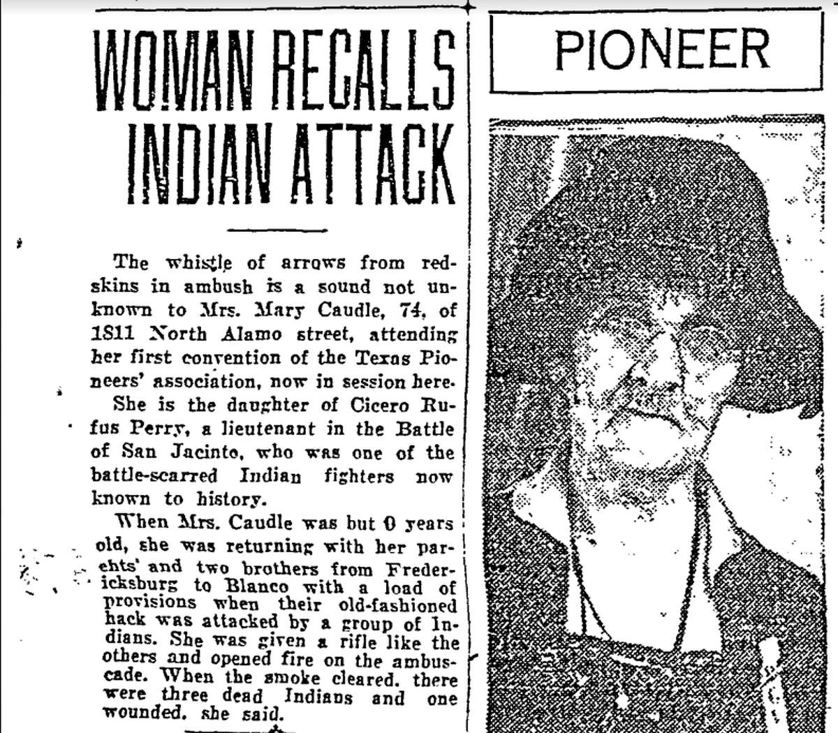Left for dead, this Texas Ranger walked 120 miles to San Antonio 177 ...