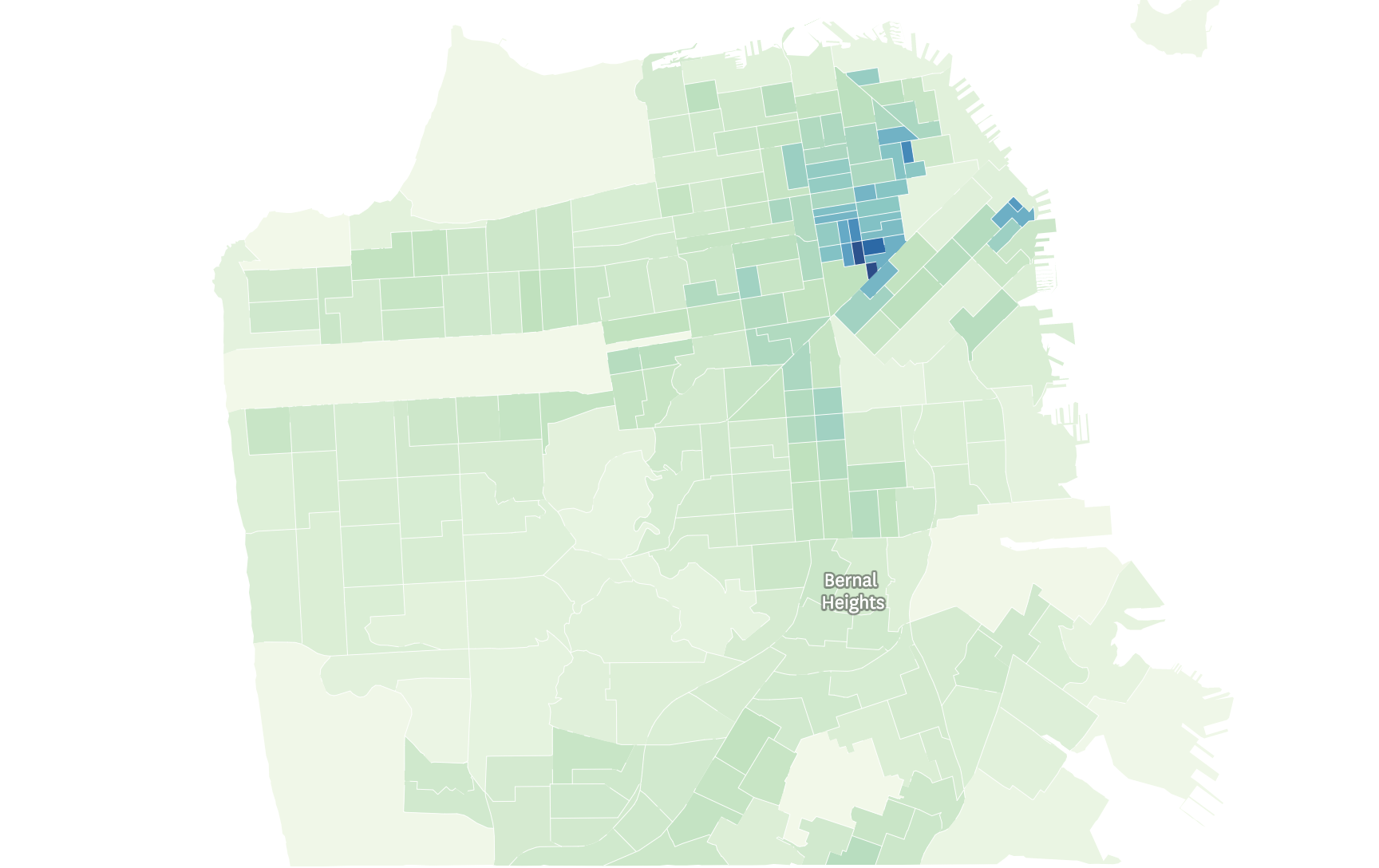 It’s one of San Francisco’s hottest neighborhoods. Why isn’t it growing?