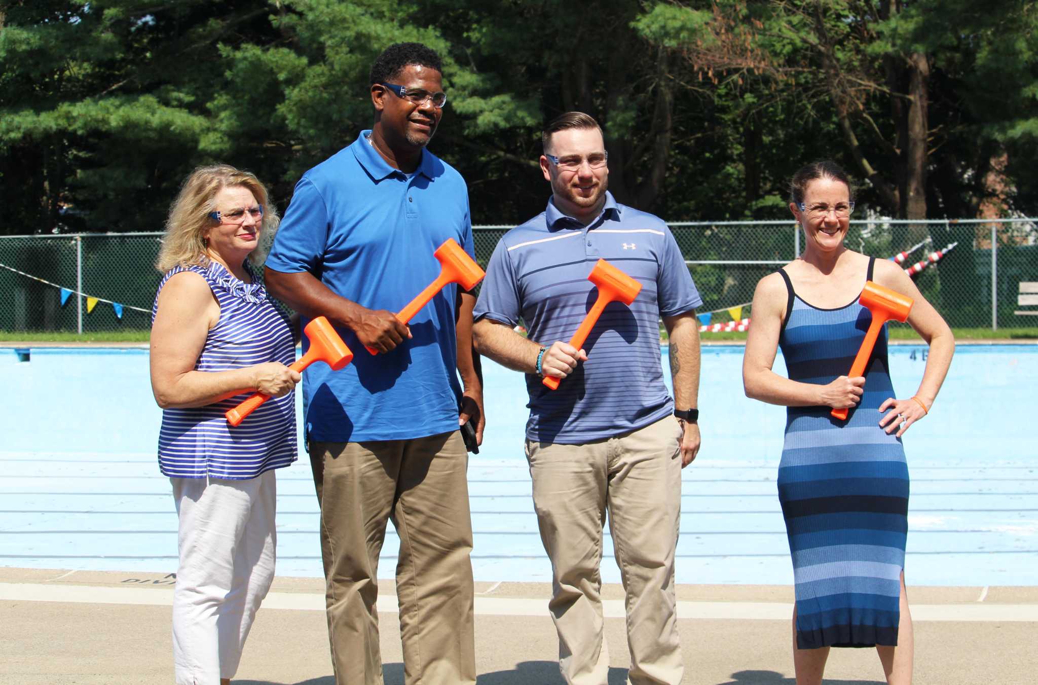 A smashing time: Middletown’s pool demo marks launch of $2 million ...