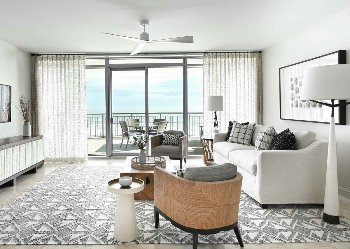 Inside a Houston couple’s gorgeous new beachfront condo in Galveston