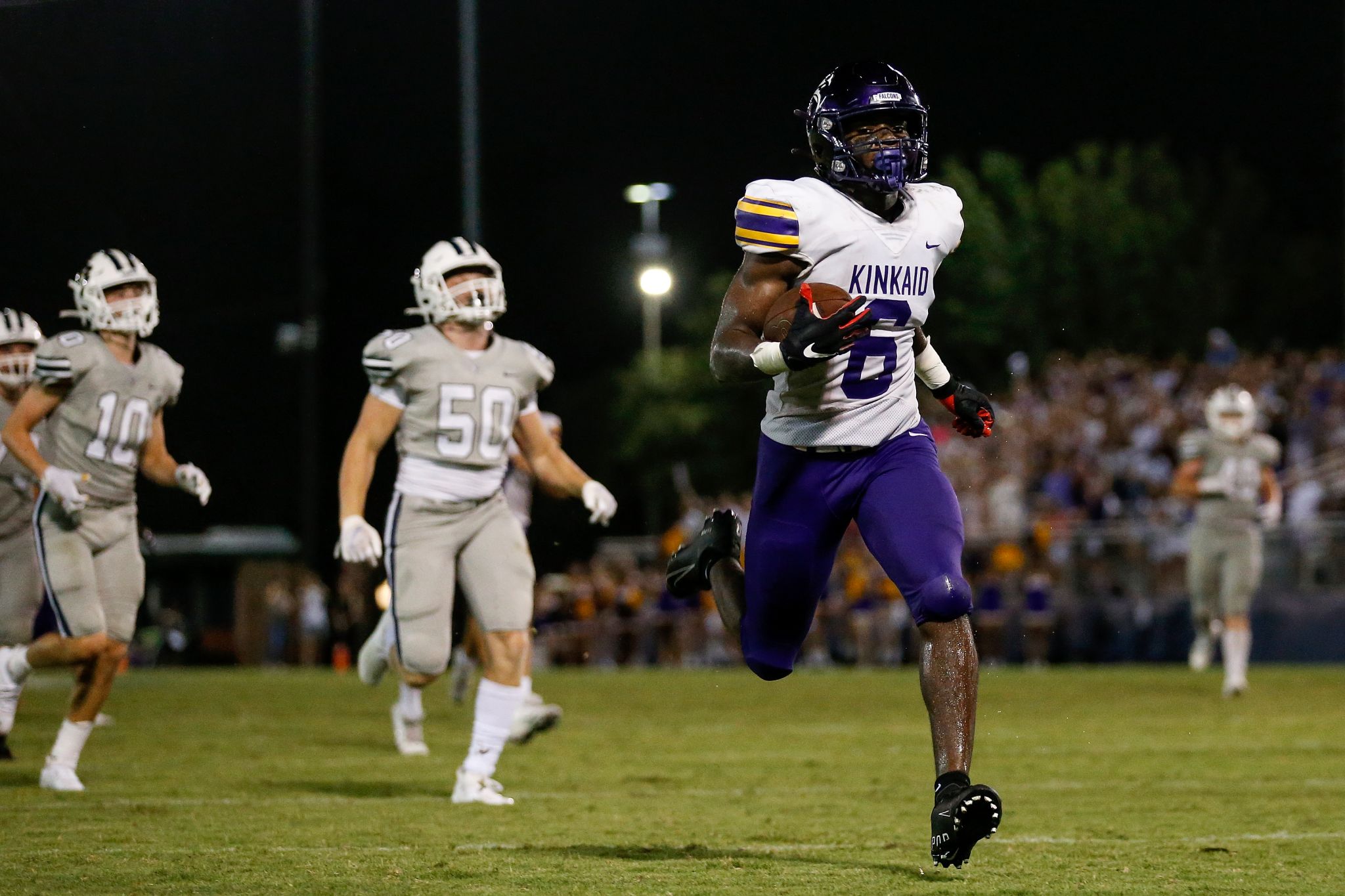 Kinkaid receiver Dillon Bell signs with Georgia