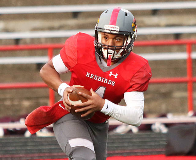 FRIDAY FOOTBALL ROUNDUP: Alton falls at Althoff; EA-WR wins at home