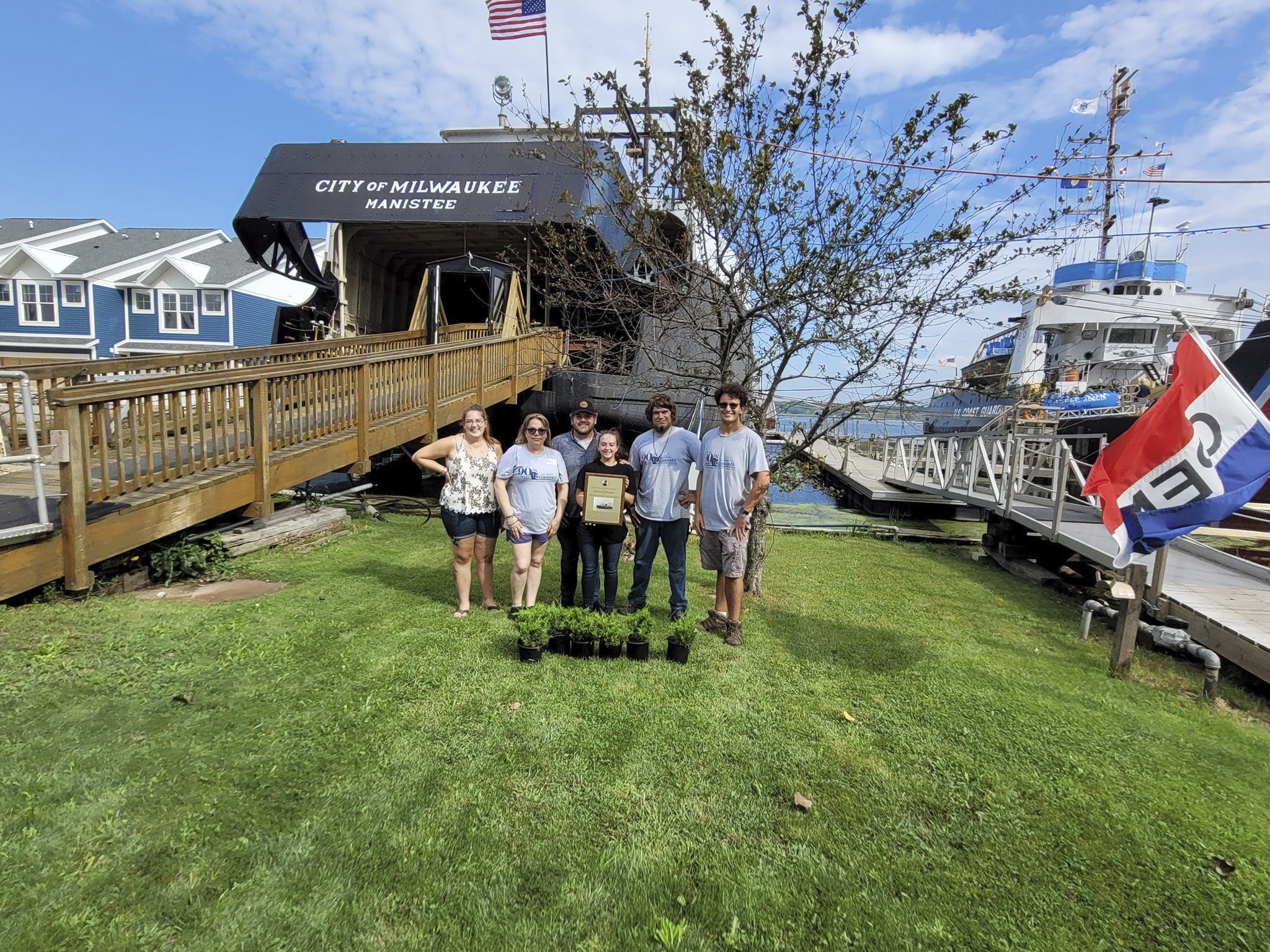 VIDEO: Manistee's ship given award during 90th anniversary