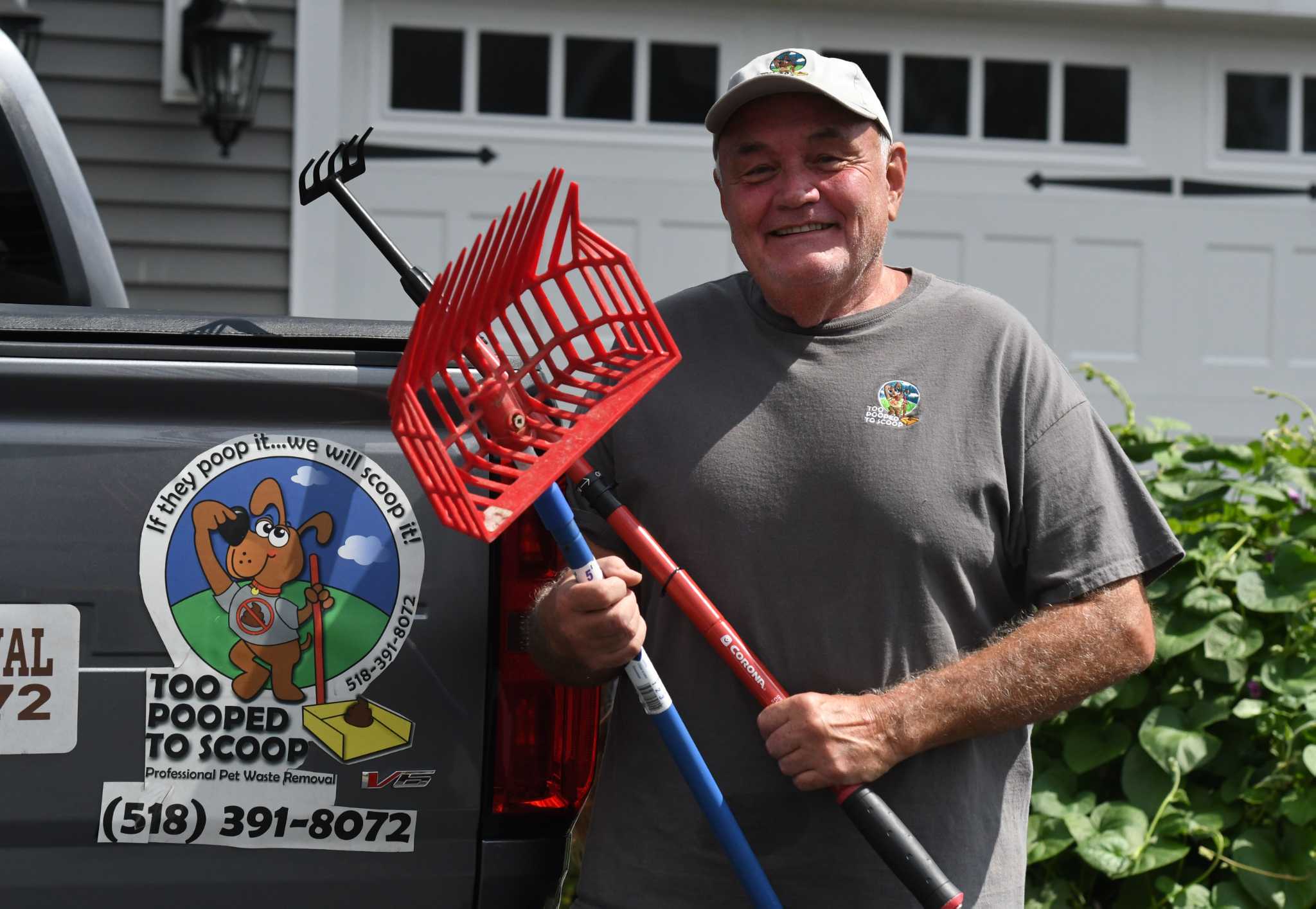 Retired man grows business out of being a ‘personal pooper scooper’