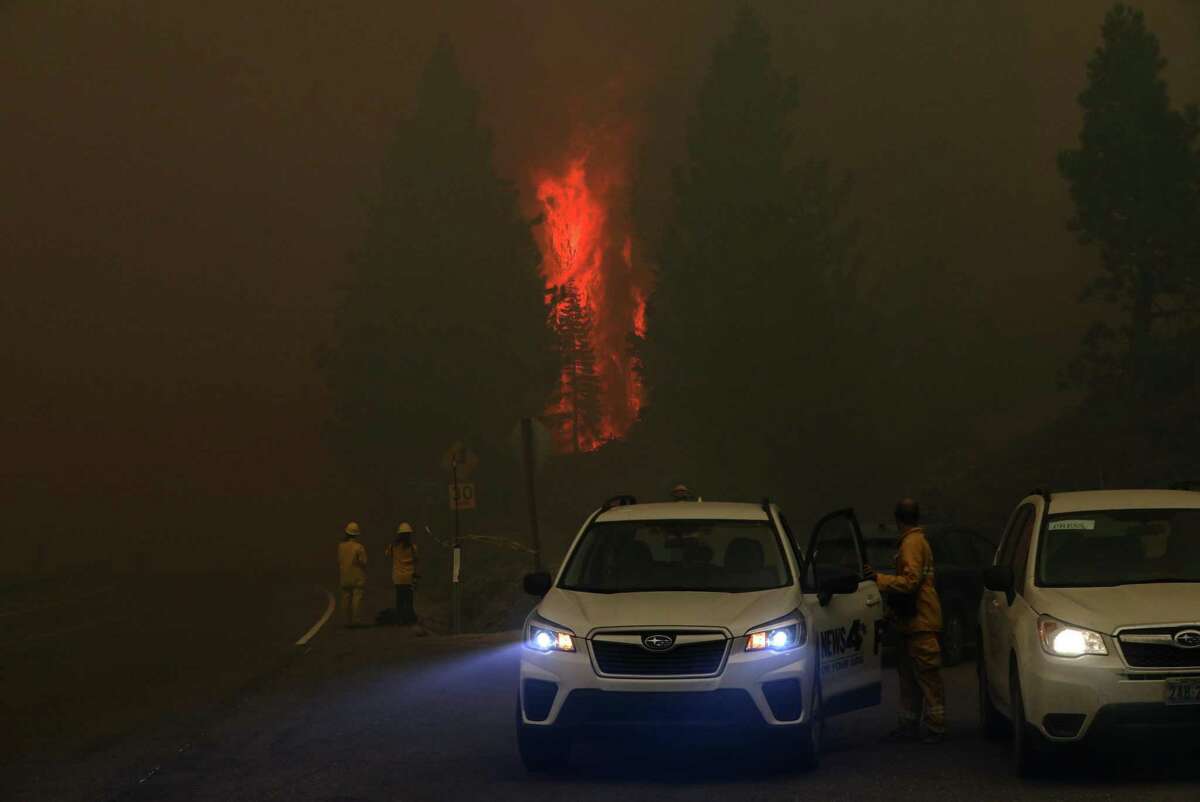 Caldor Fire burns into Tahoe Basin, South Lake Tahoe ordered to evacuate
