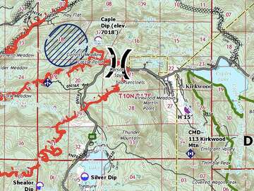 Caldor Fire maps show how close blaze is burning to Lake Tahoe