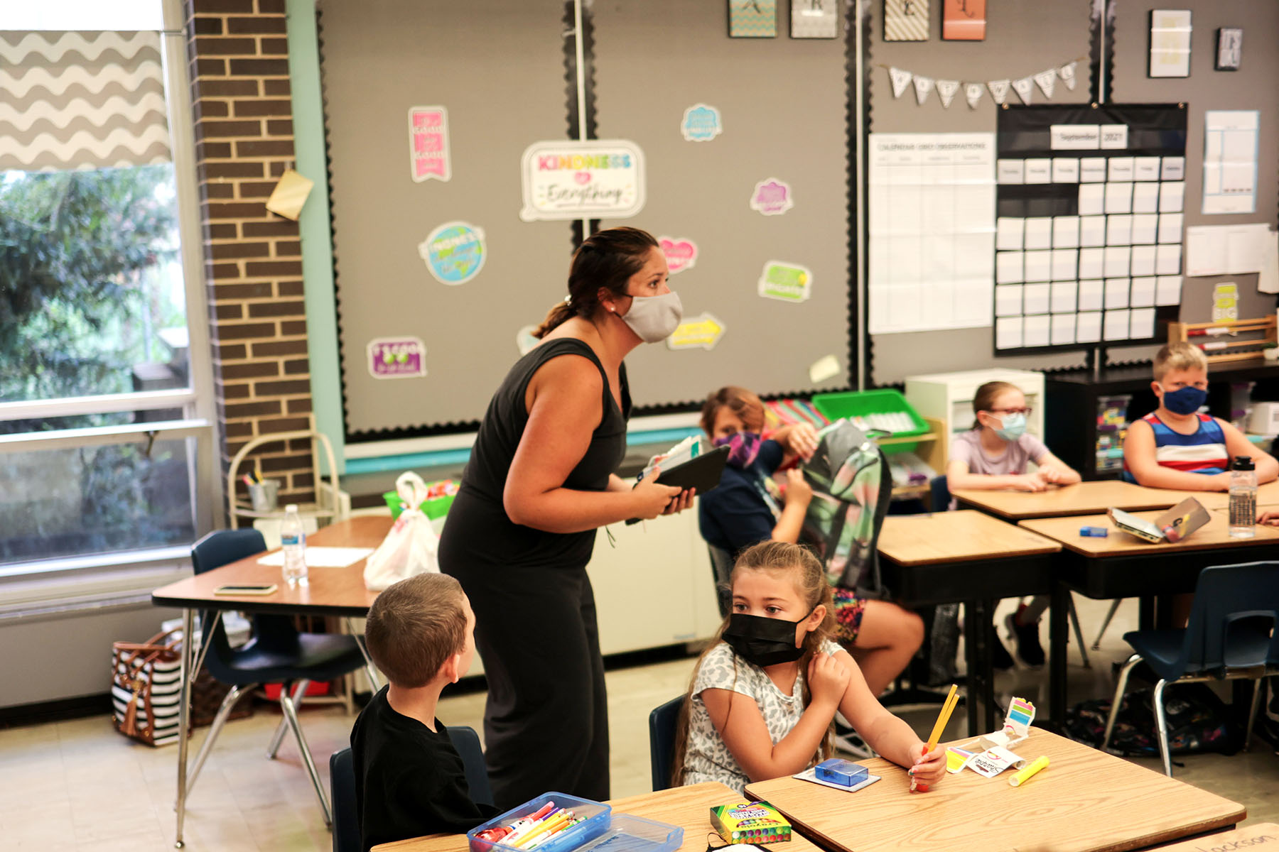 PHOTOS: First day of school at Kennedy Elementary