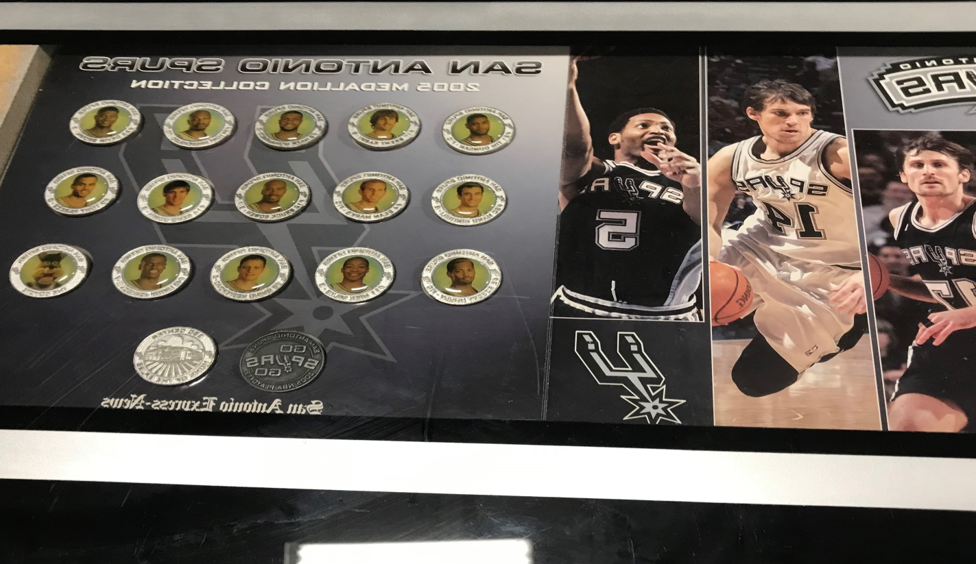 San Antonio Police Department auction selling Spurs memorabilia