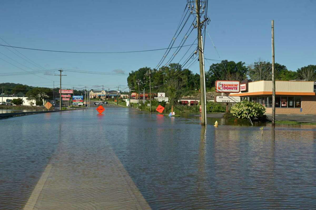 Danbury streets flooded, people without power after Ida slams area