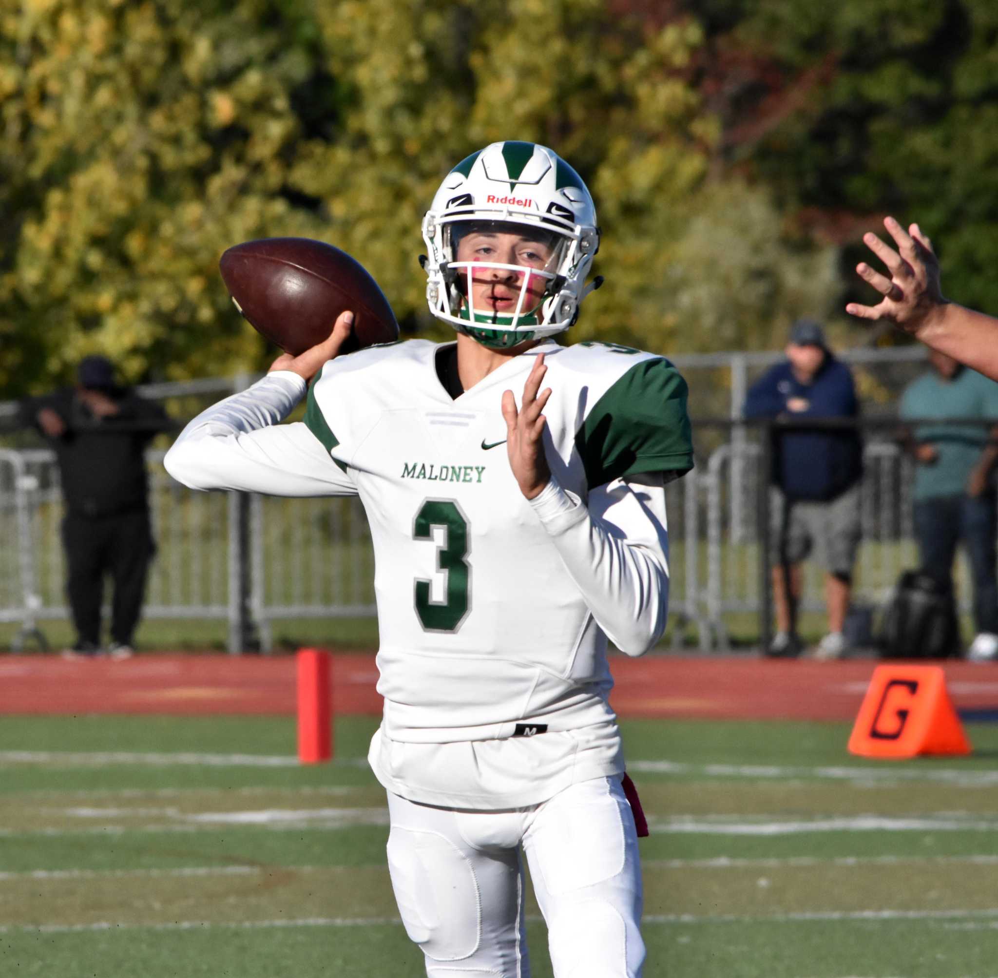 Jeff Jacobs: How Maloney QB Angel Arce ‘learned and grew’ from mistake ...