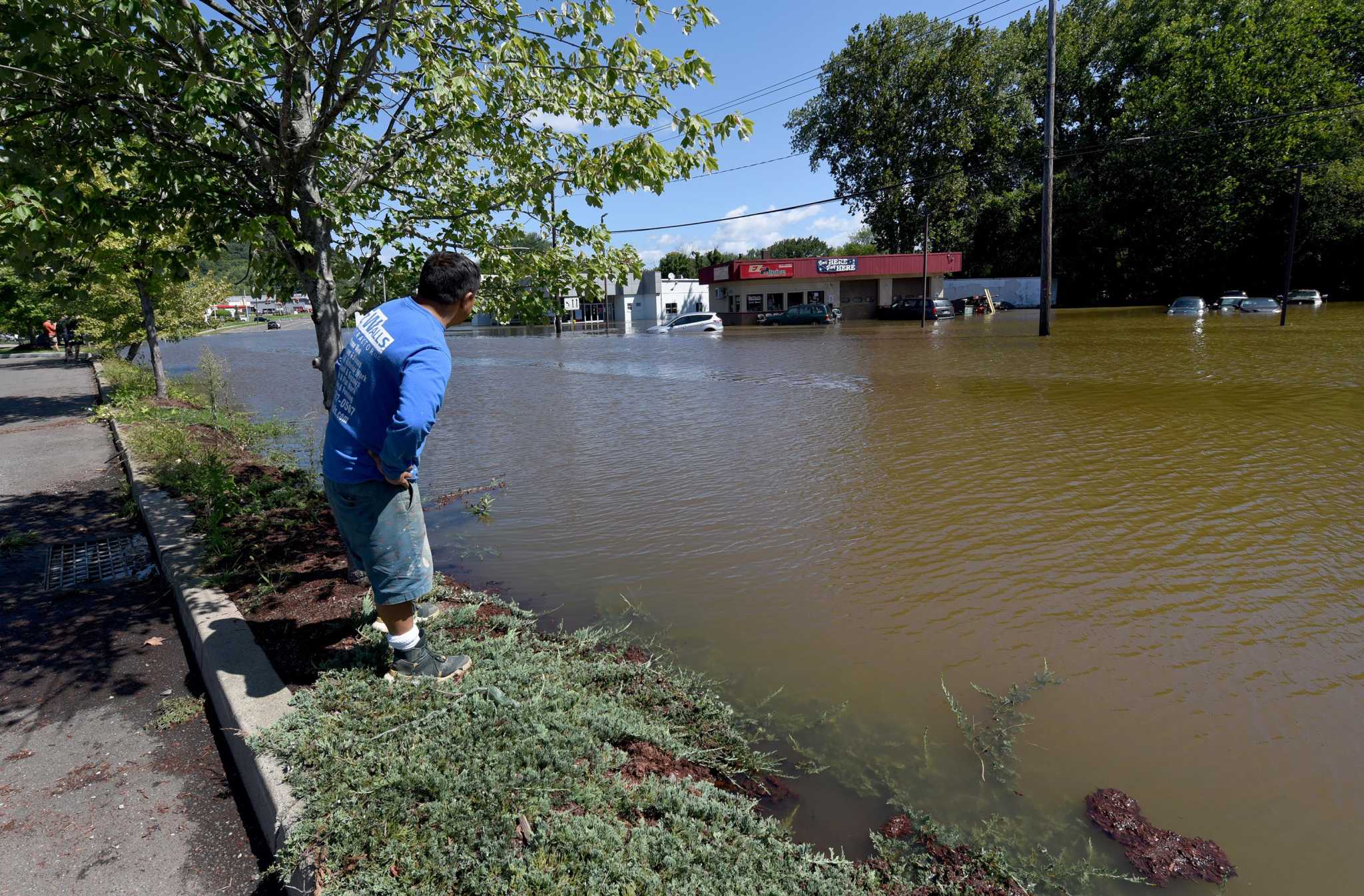 Some roads in Danbury area still closed due to flooding, power being ...
