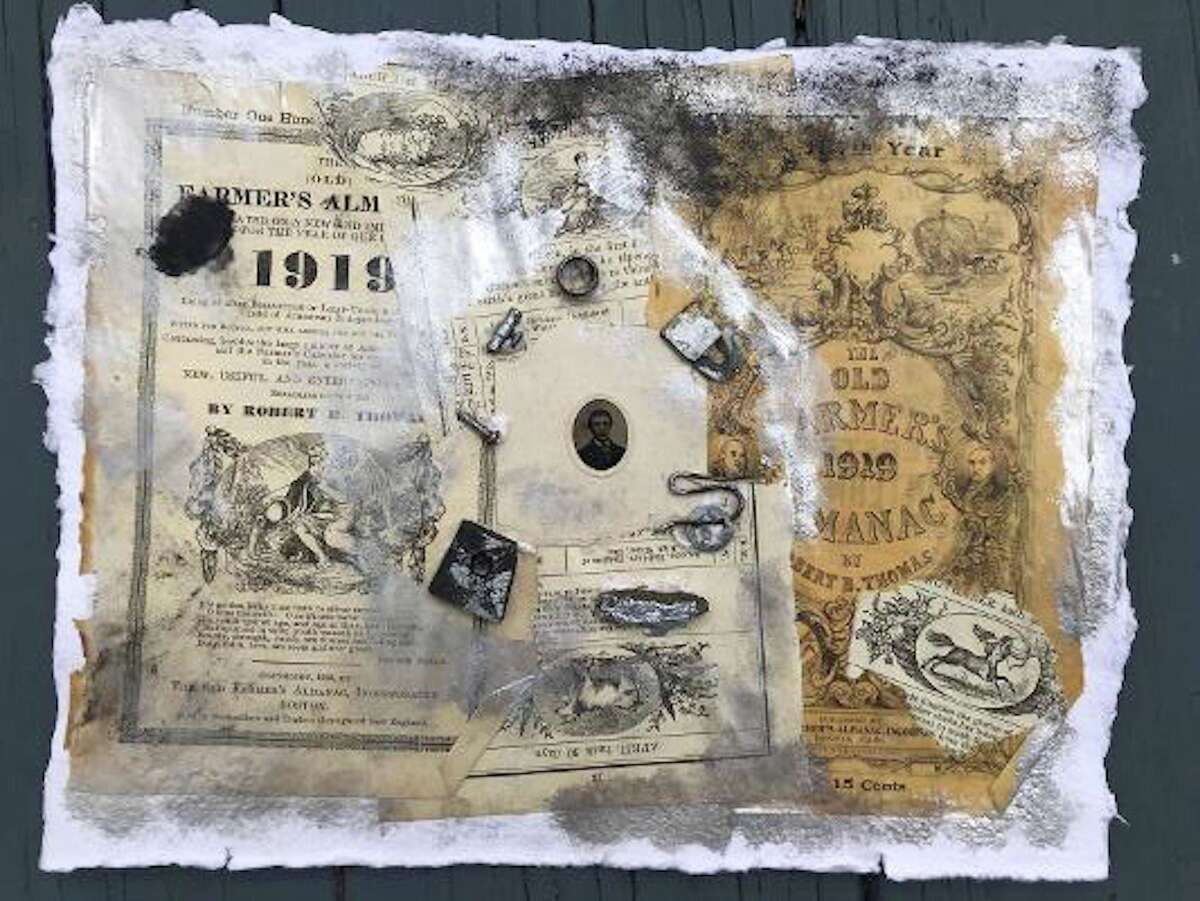 Greenwich mother-daughter artists use collage to ‘put together a story ...