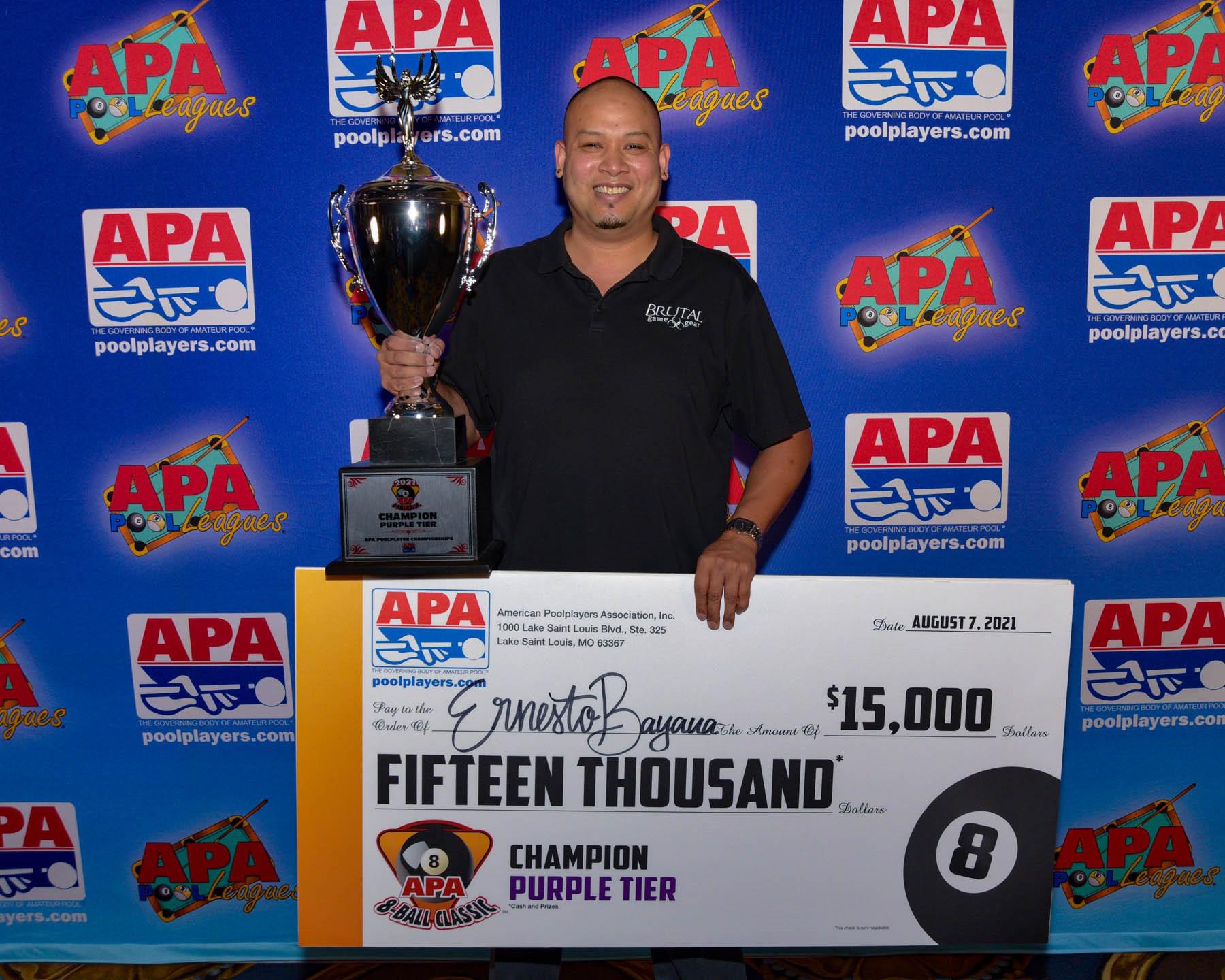 Tomball pool shark wins $15,000 at Las Vegas pool tournament