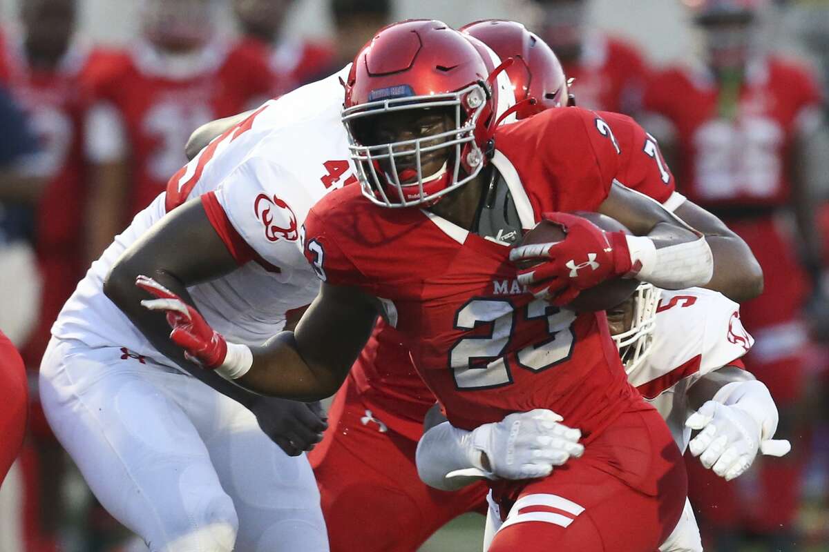 Running game carries Manvel past Crosby