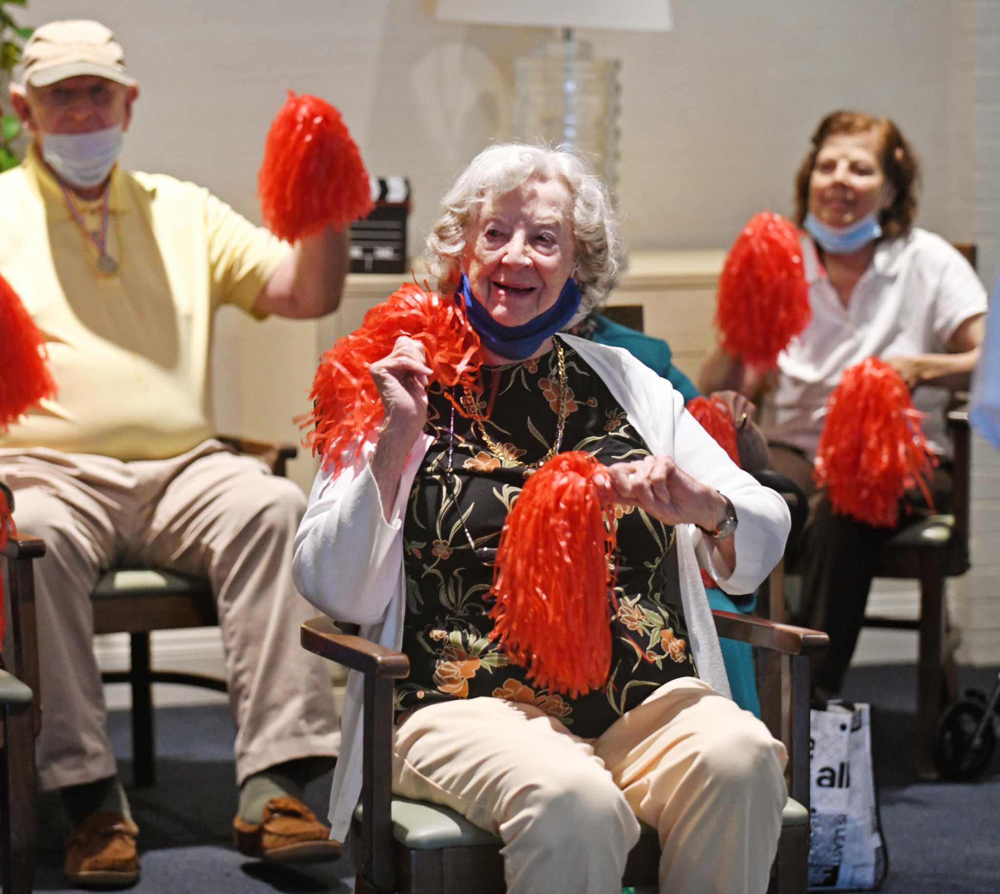 Inspired by the film ‘Poms,’ these Greenwich seniors sit down and cheer ...