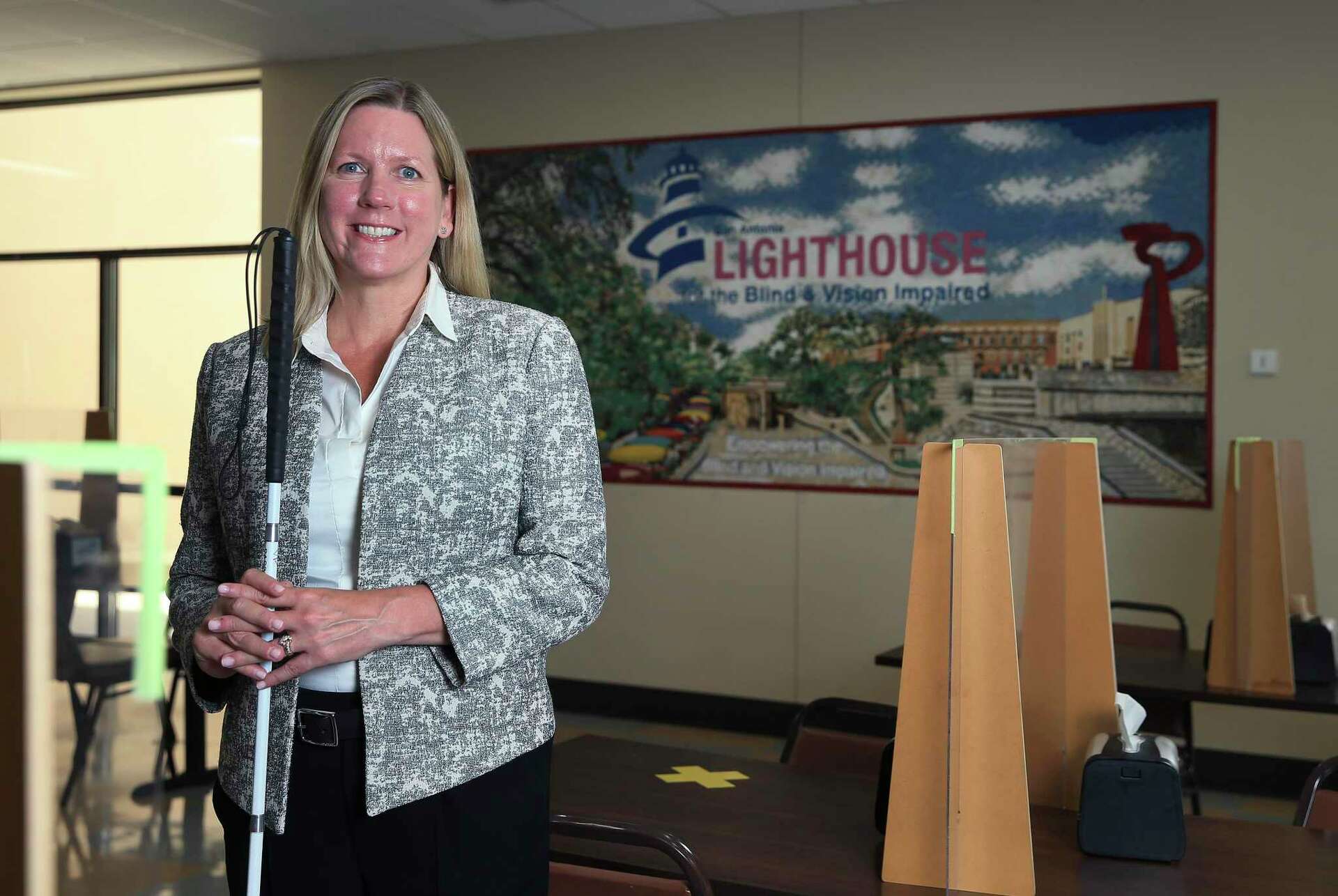 First woman, blind CEO takes reins of San Antonio Lighthouse